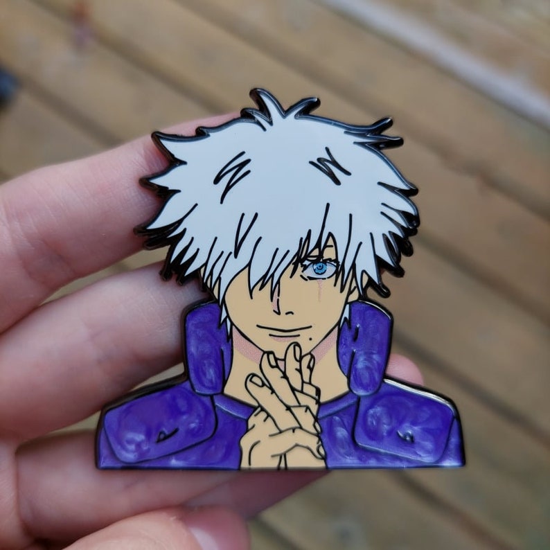 Kago Jjk Anime Enamel Pins - Etsy