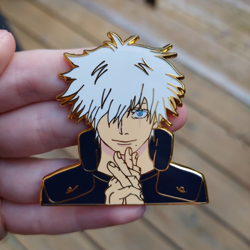 Kago Jjk Anime Enamel Pins - Etsy