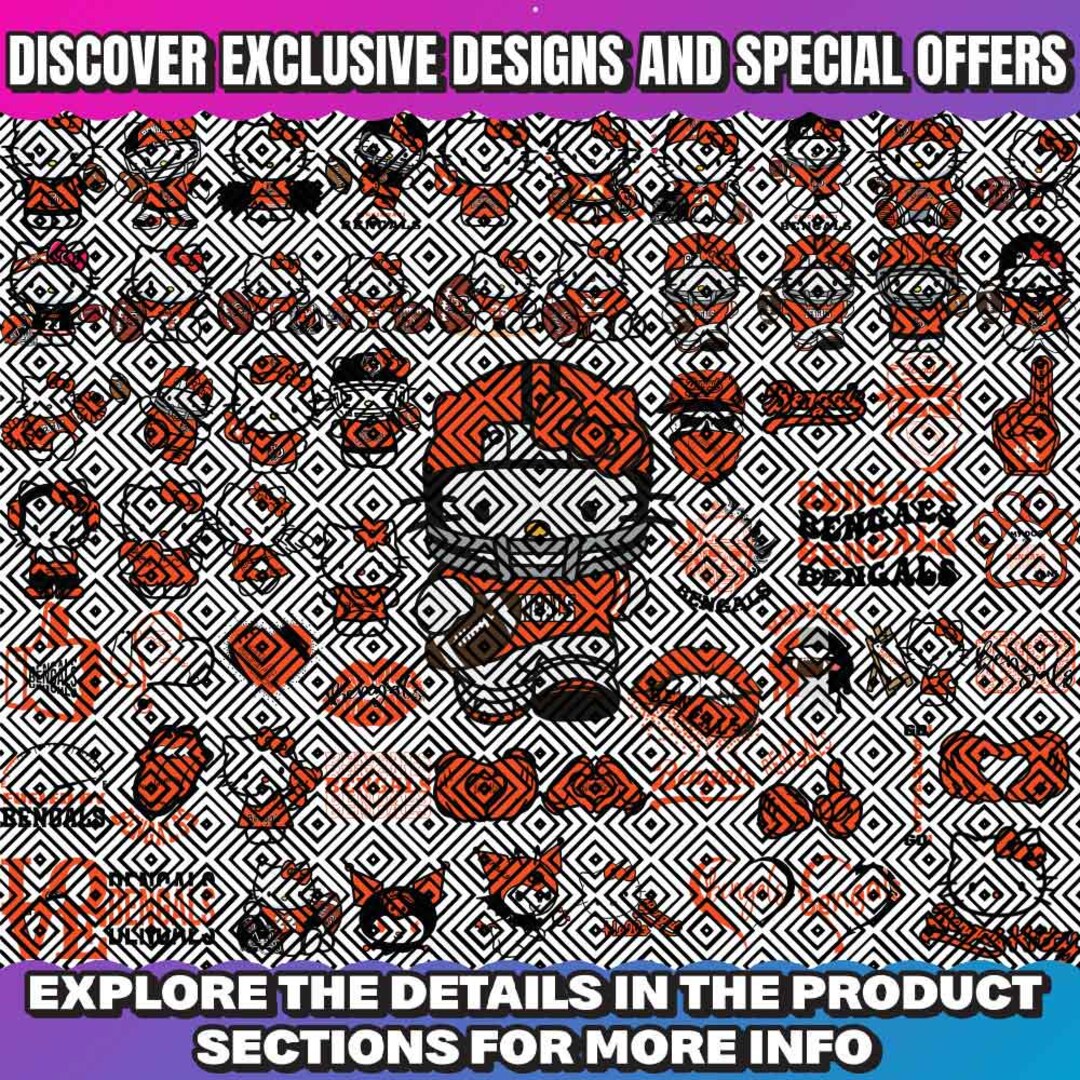 310 Hello-kitty Cincinnati-bengals Logo Files Svg, Cincinnati-bengals ...