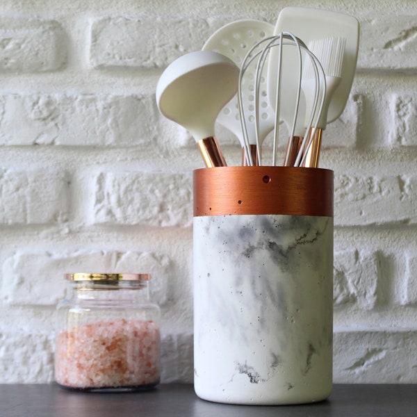 Modern Utensil Jar - Etsy