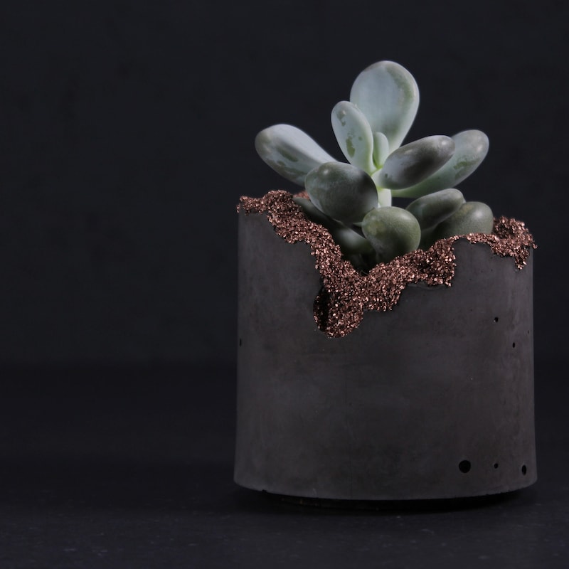 Geode Planter Pot - Etsy