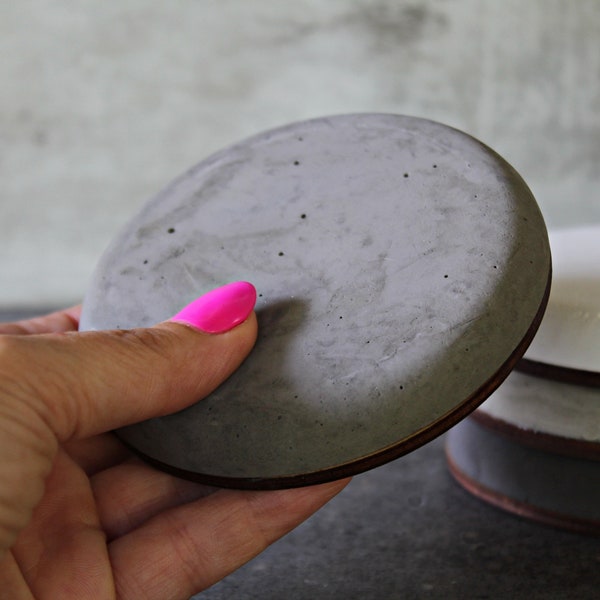 Concrete Coasters - Etsy