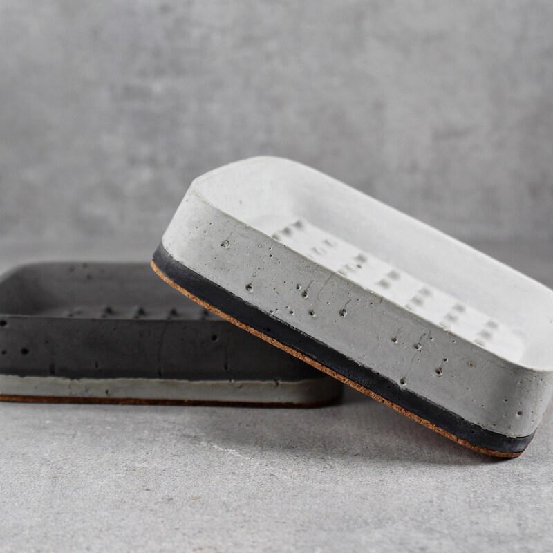 Concrete Soap Dish - Etsy