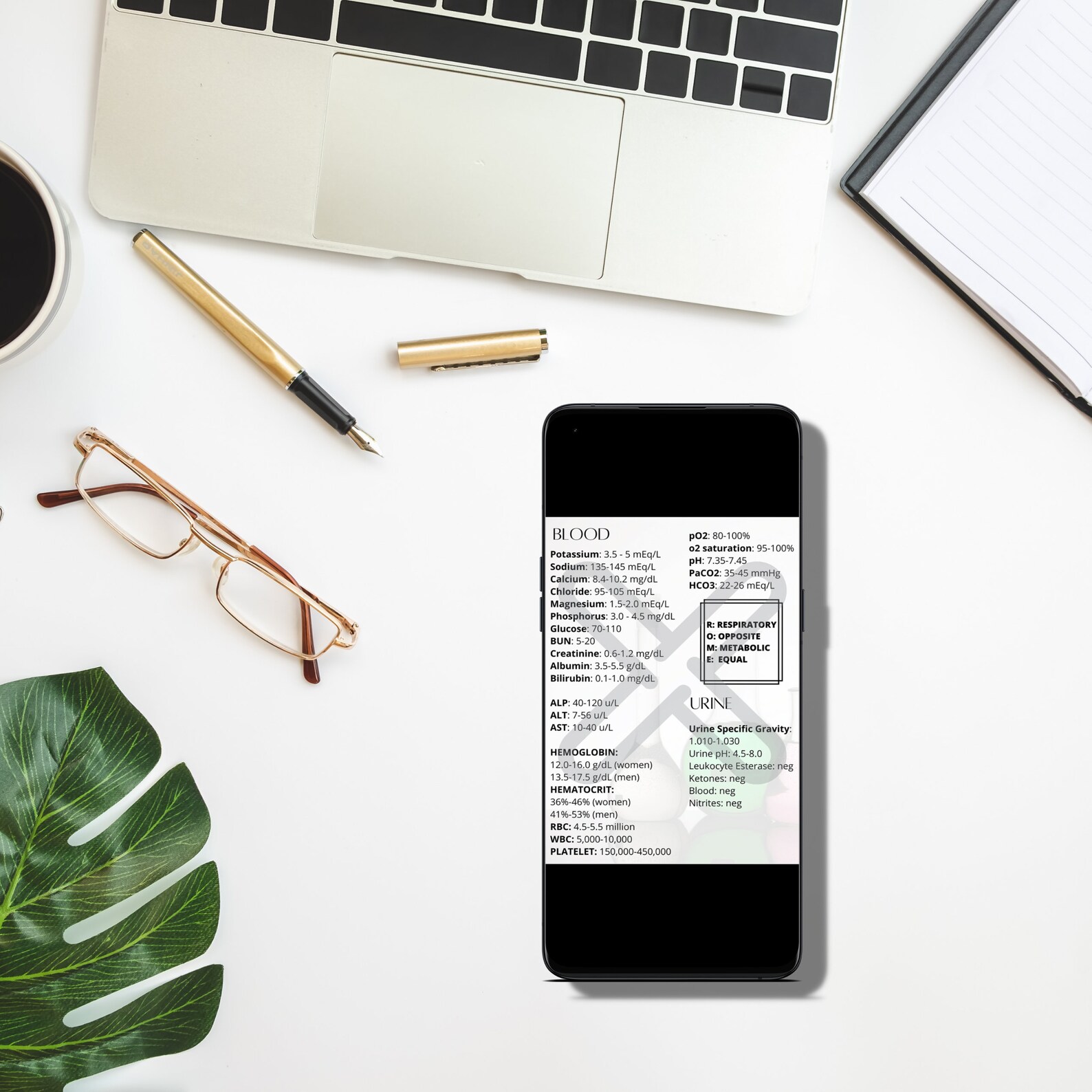 Condensed Nursing Lab Value Cheat Sheet, Nursing School Study Guide ...