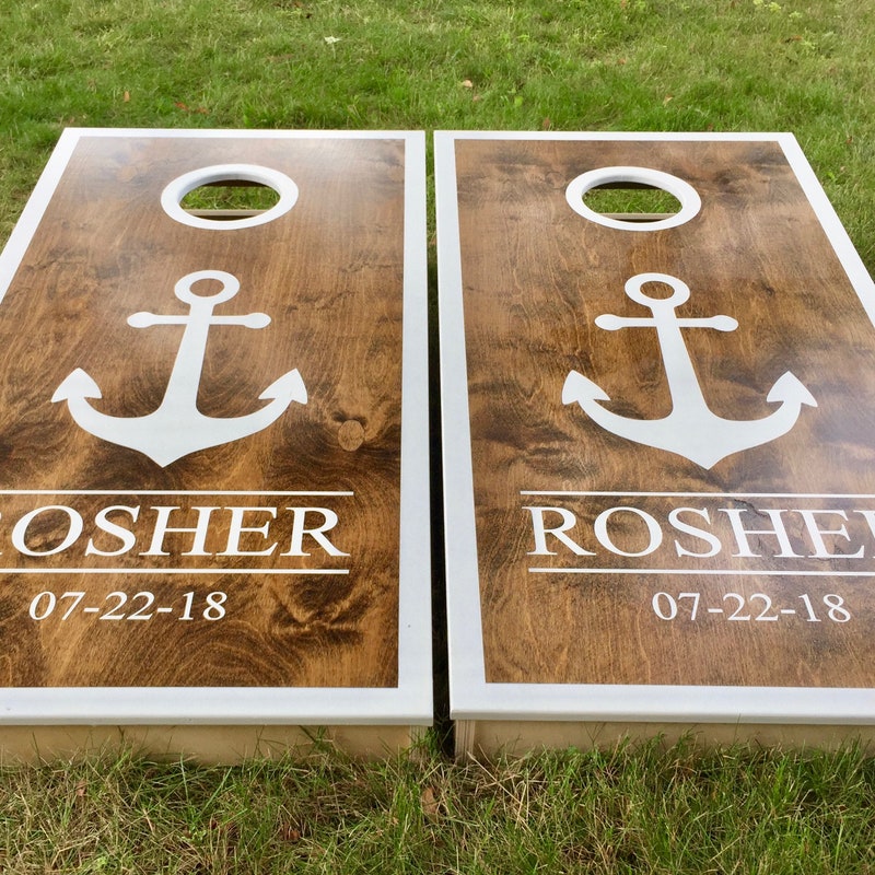 Custom Cornhole - Etsy