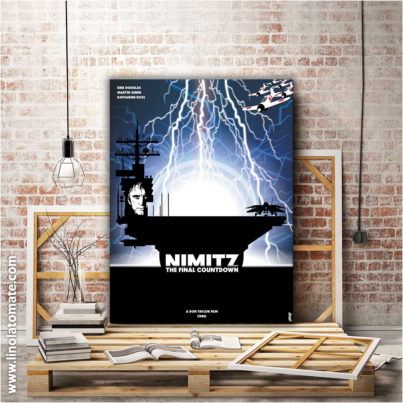 NIMITZ The Final Countdown, l’affiche revisitée par Lino la Tomate