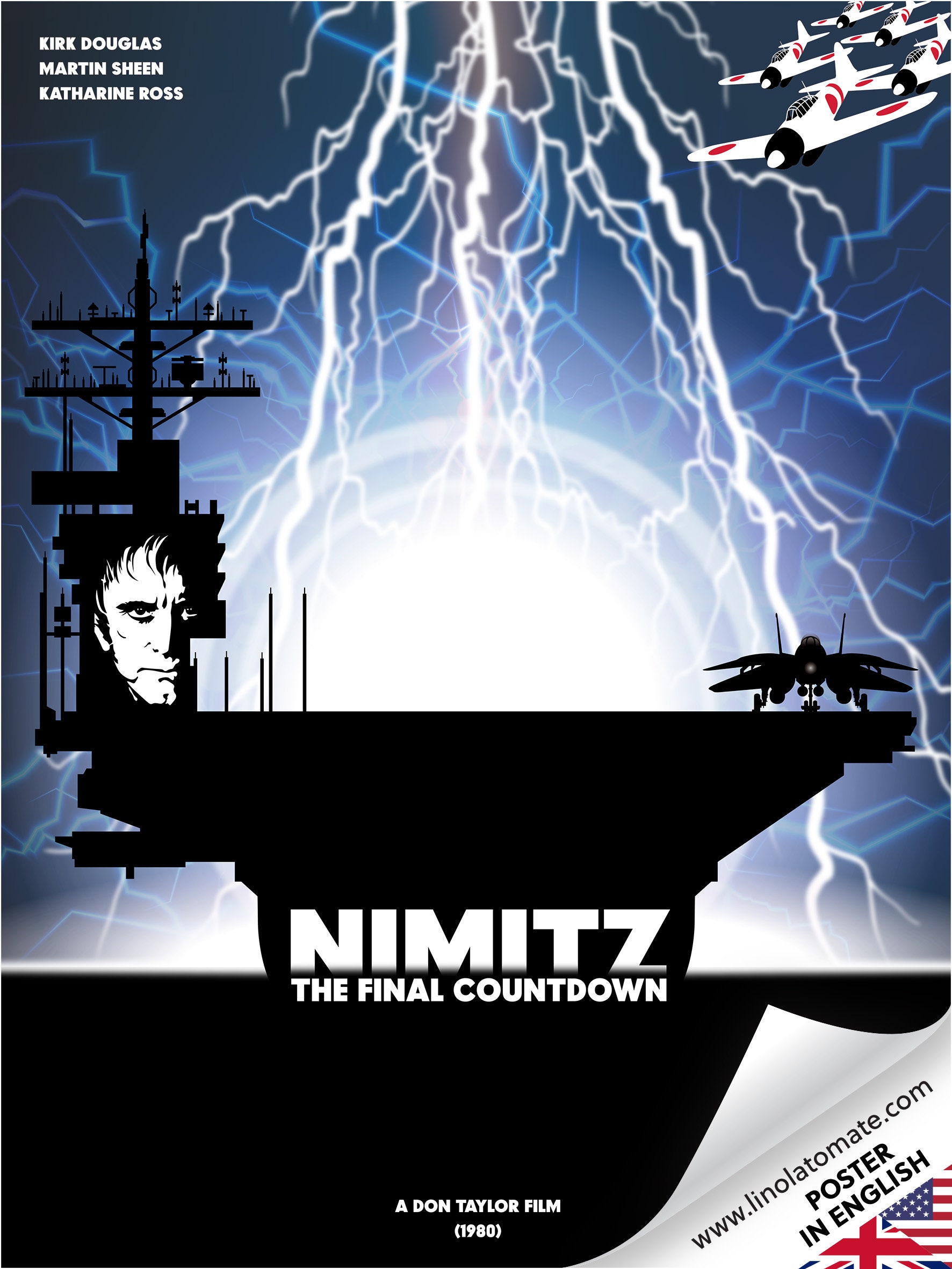 NIMITZ The Final Countdown, l’affiche revisitée par Lino la Tomate