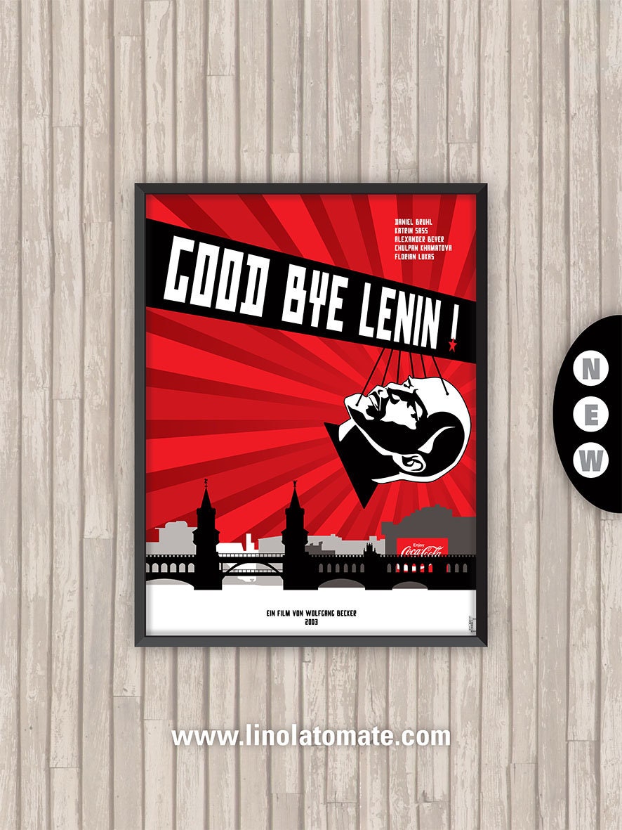 GOOD BYE LENIN, l’affiche revisitée par Lino la Tomate