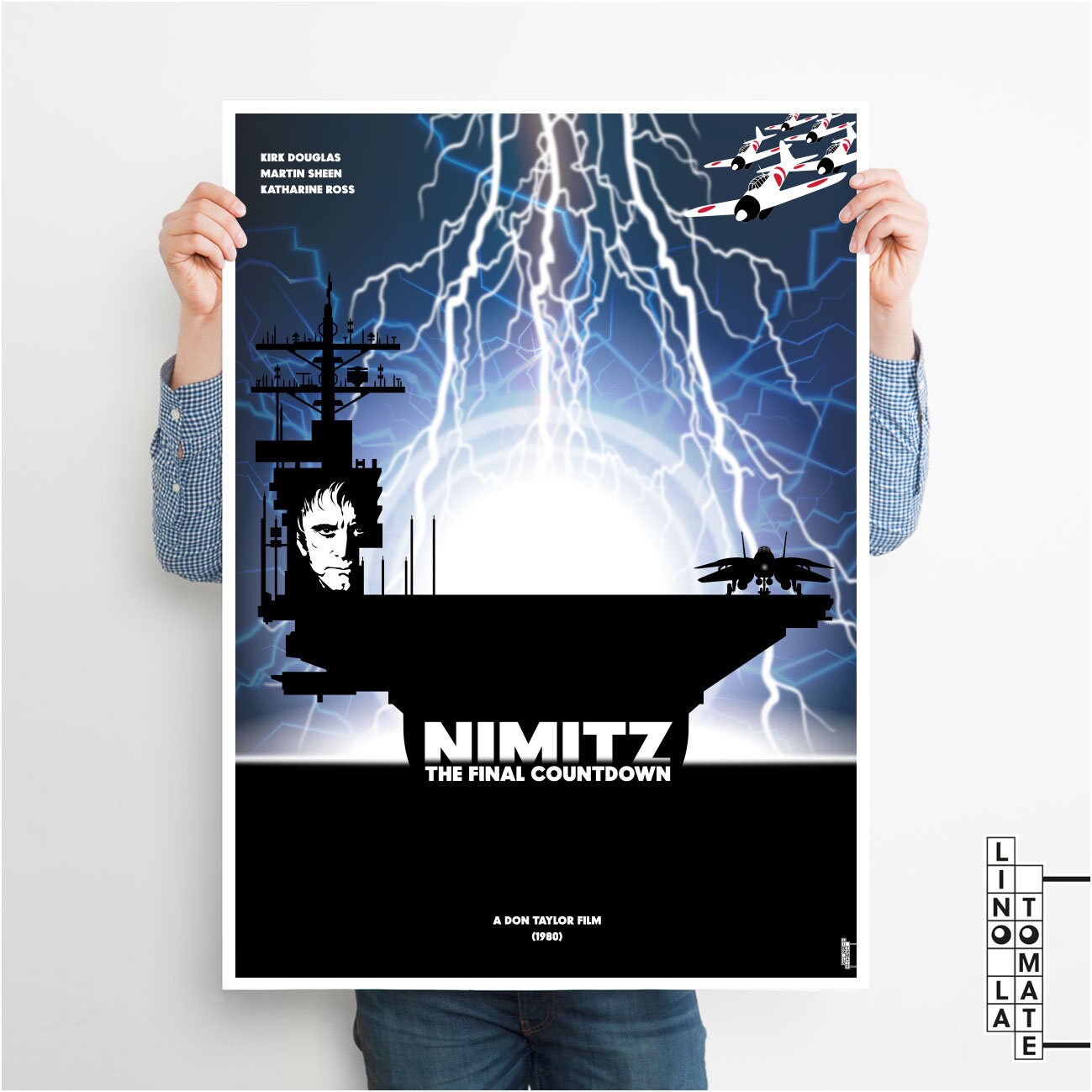 NIMITZ The Final Countdown, l’affiche revisitée par Lino la Tomate