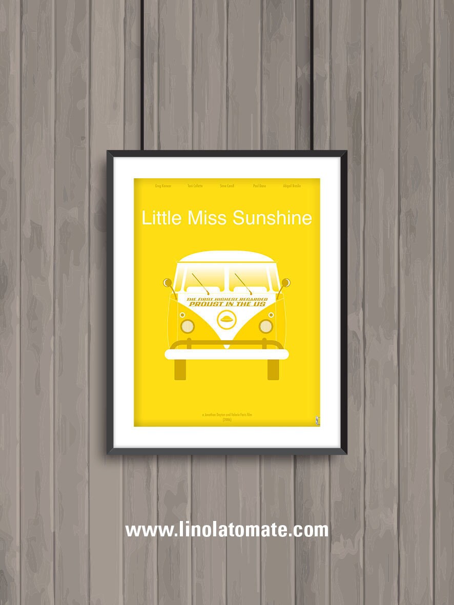 LITTLE MISS SUNSHINE, minimalist movie poster