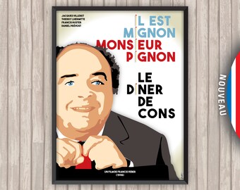 French Movie Poster - Etsy