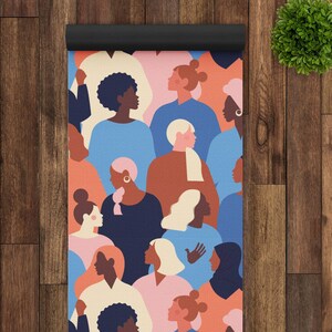 Feminist Yoga Mats, Feminism Yoga Mat, Beautiful Empowerment Yoga Mat ...