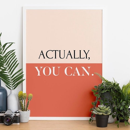 Feminist Poster Feminist Wall Art Feminist Art Print Girl Etsy