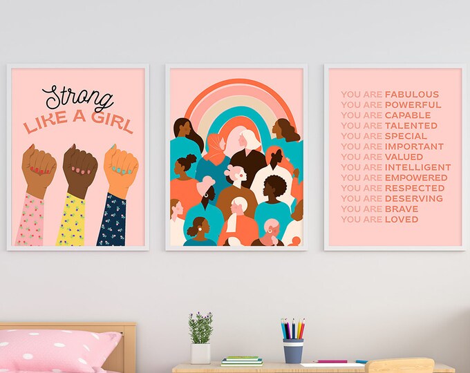 Set of Empowered Women of History Classroom Posters Girl - Etsy