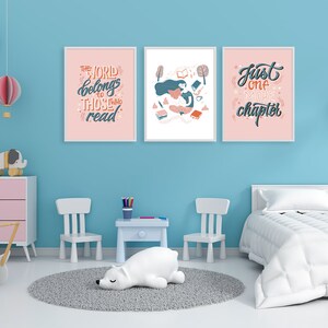 Just One More Chapter, Reading Poster, Classroom Poster, Learning ...