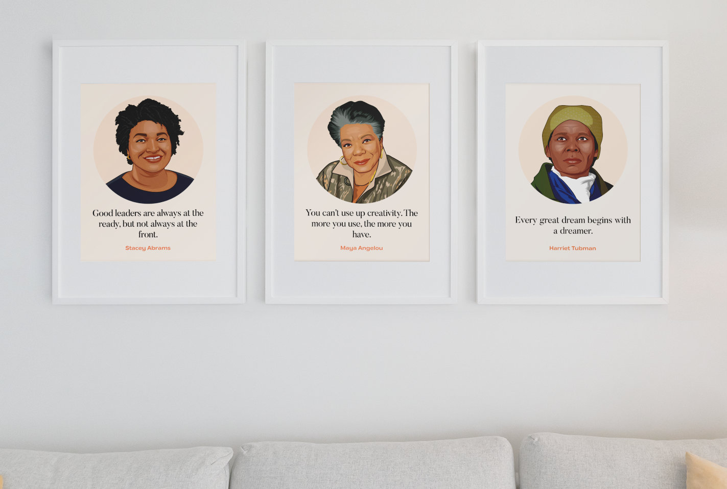 Empowering Black Women Wall Art, Set of Three Feminist Posters ...