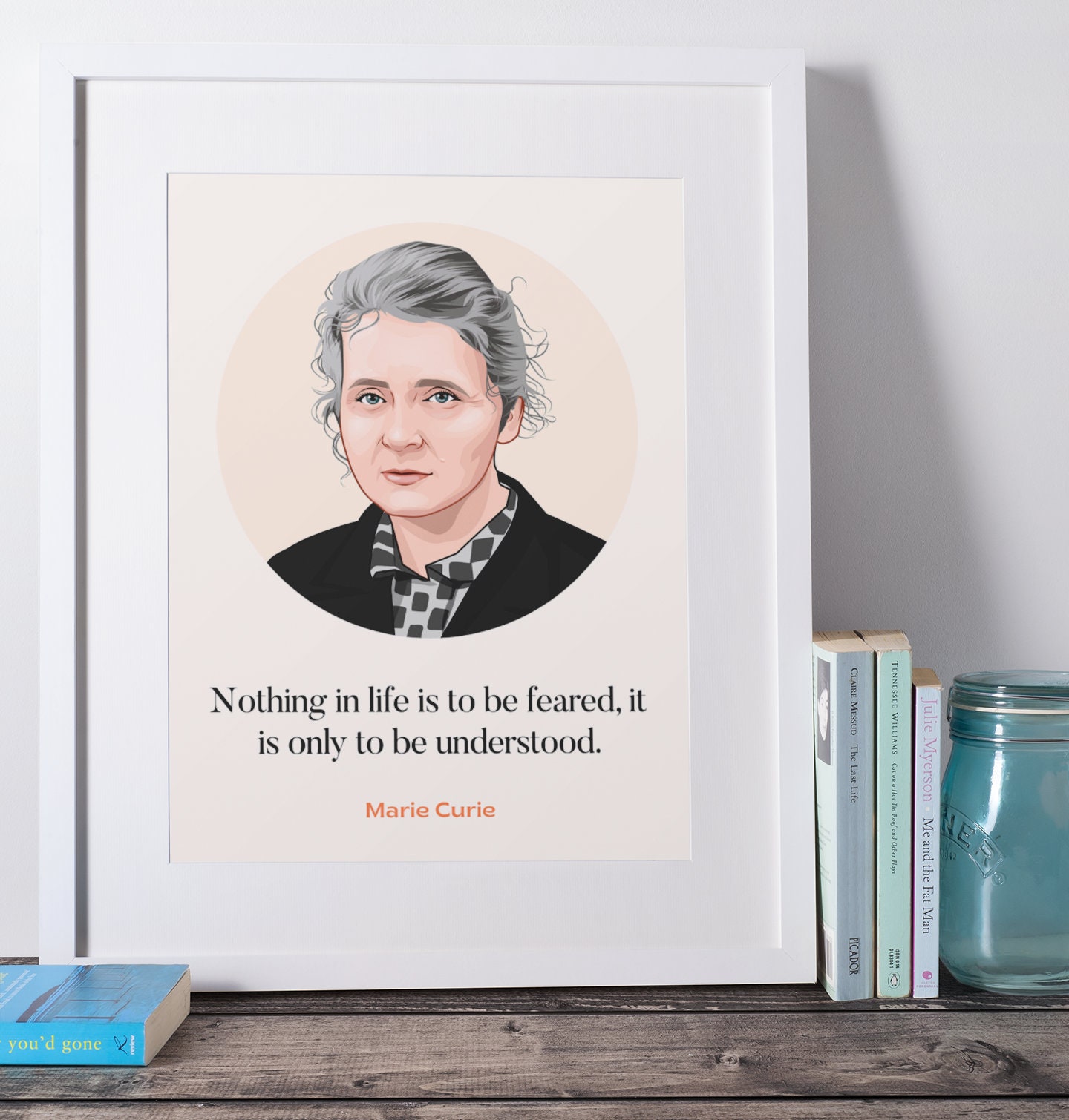 Marie Curie Feminist Science Classroom Poster Feminist Print - Etsy