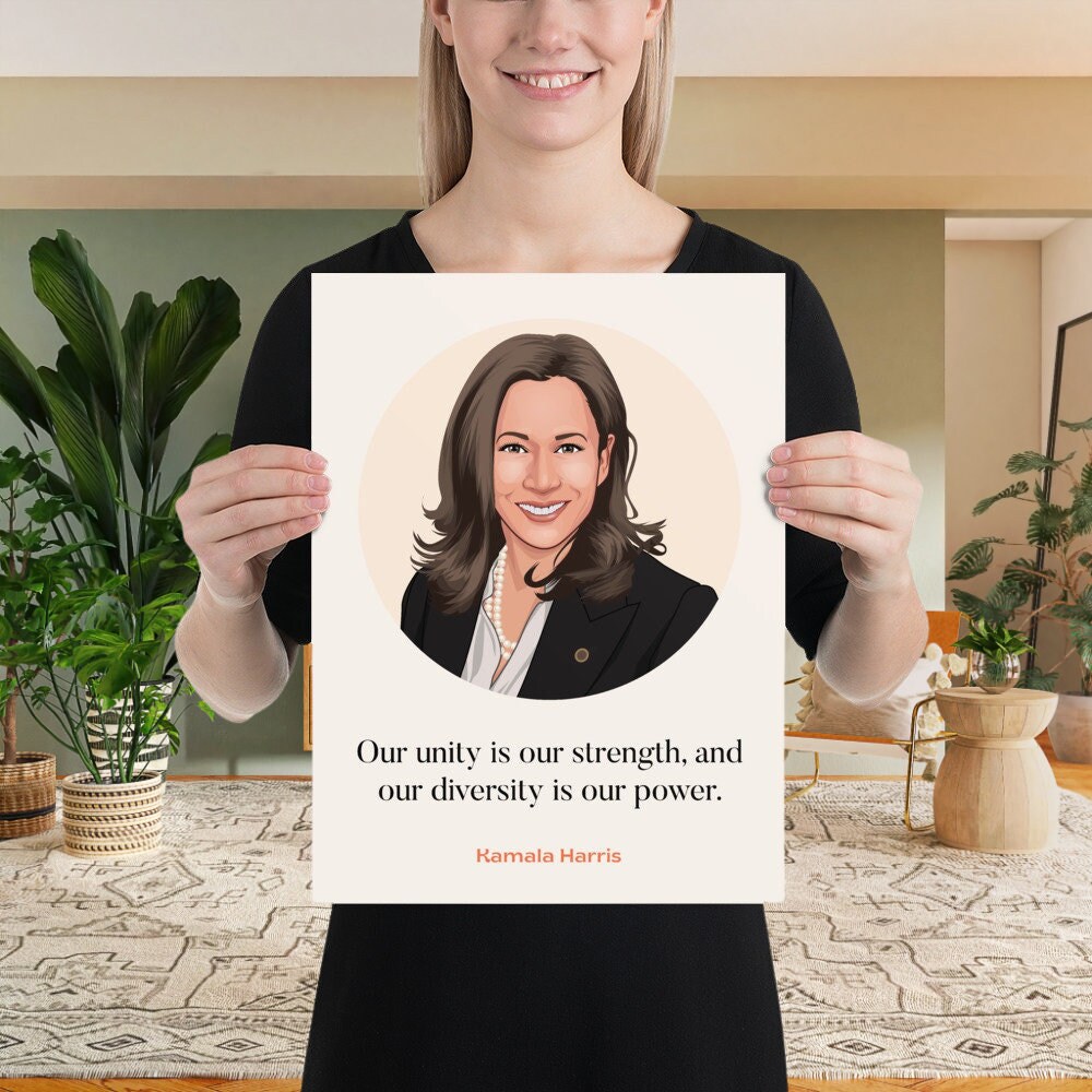 Kamala Harris Poster Kamala Harris Art Print Kamala Harris - Etsy