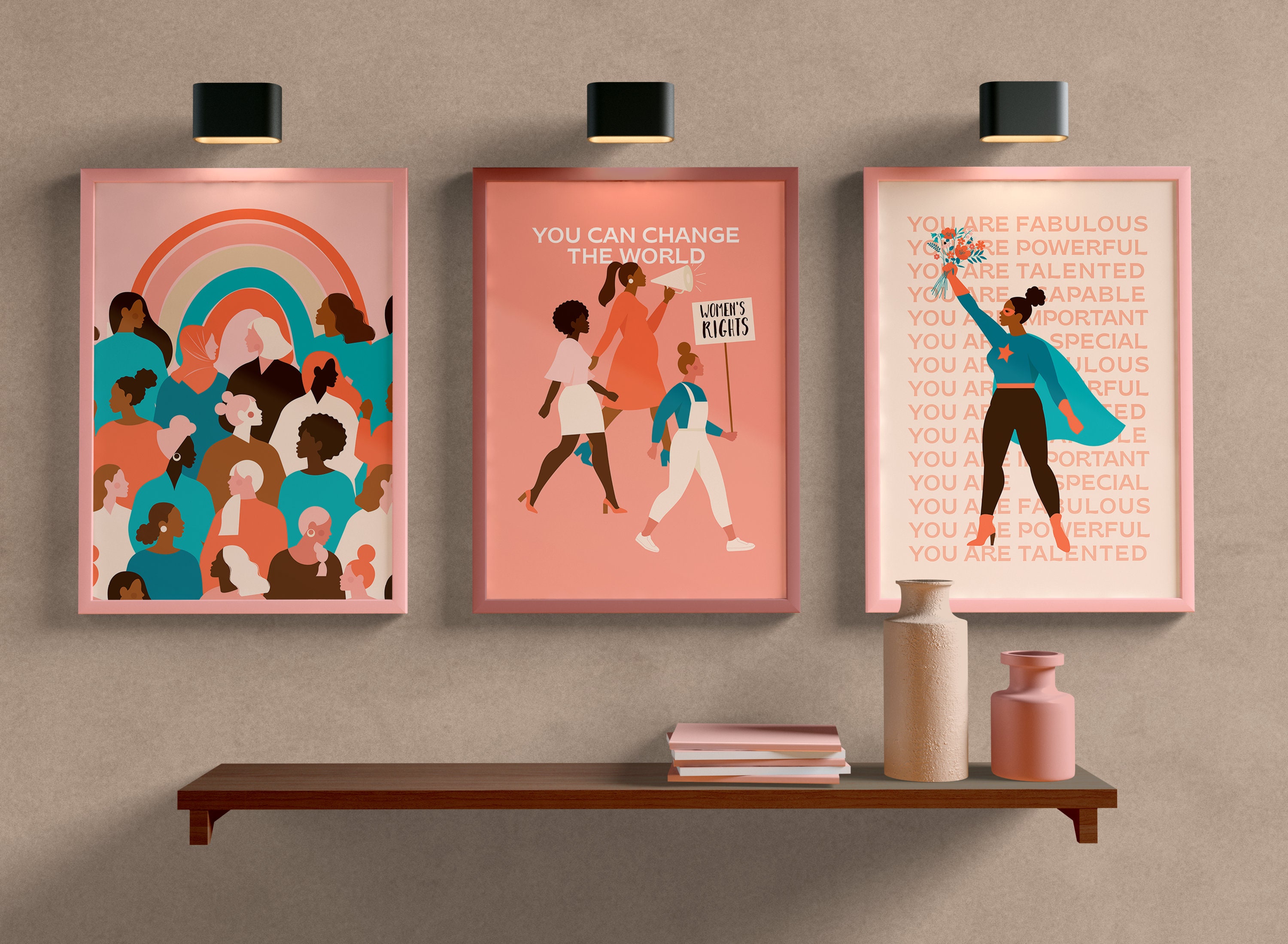 Black Feminism Poster, Girl Power Poster, Feminist Poster ...