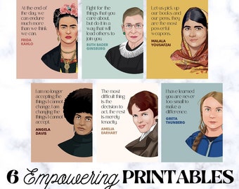 Printable Set of Empowered Black Women of History, Classroom Posters ...