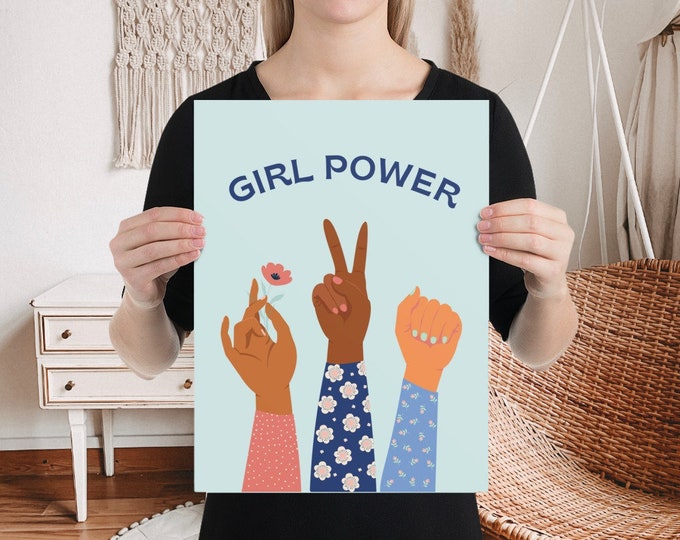 Self Love Positive Affirmations Feminist Poster Feminist - Etsy