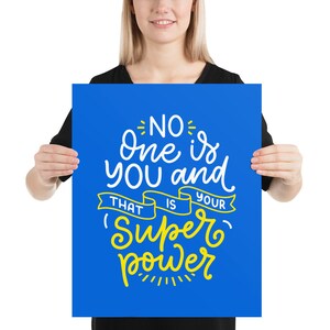 Kids Room Poster, Playroom Wall Art, Classroom Wall Art , Positivity ...