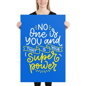 Kids Room Poster, Playroom Wall Art, Classroom Wall Art , Positivity ...