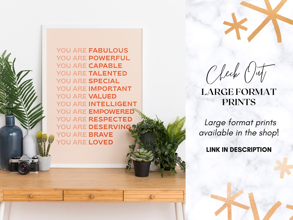 PRINTABLE Feminist Poster Feminist Wall Art Art Print for - Etsy