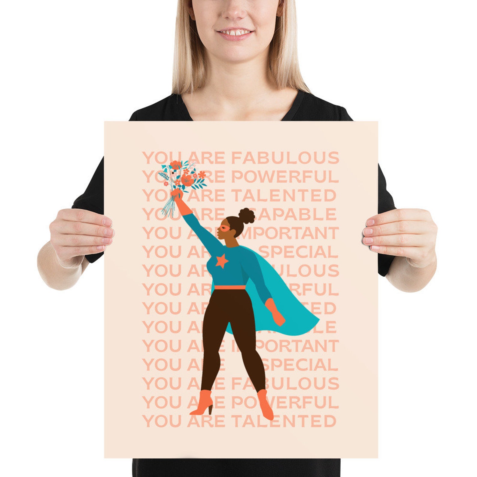 Black Feminism Poster, Girl Power Poster, Feminist Poster ...