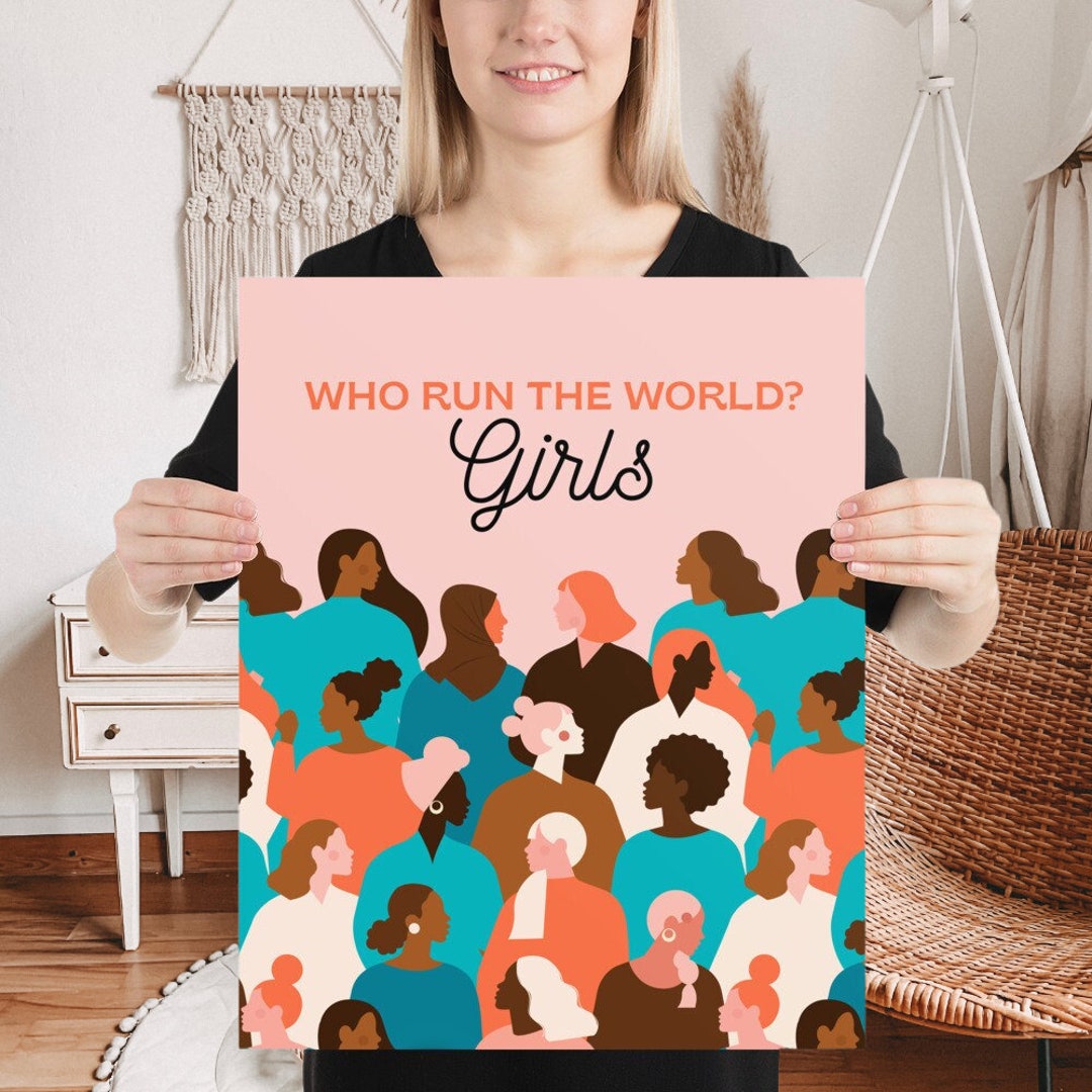 Girls Run the World Poster - Etsy