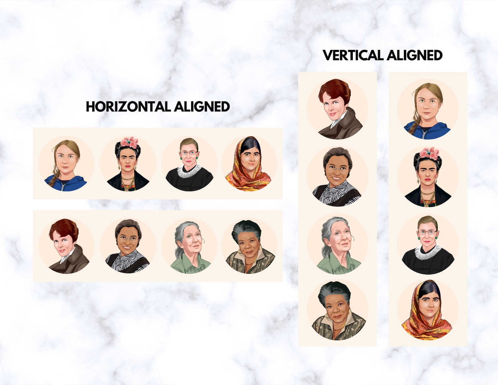 Strong Women of History Classroom Border, Women's History Month ...