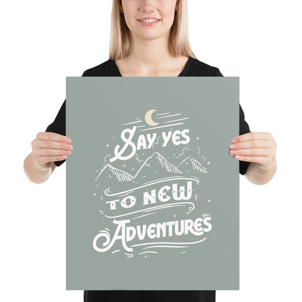 Adventure Poster - Etsy