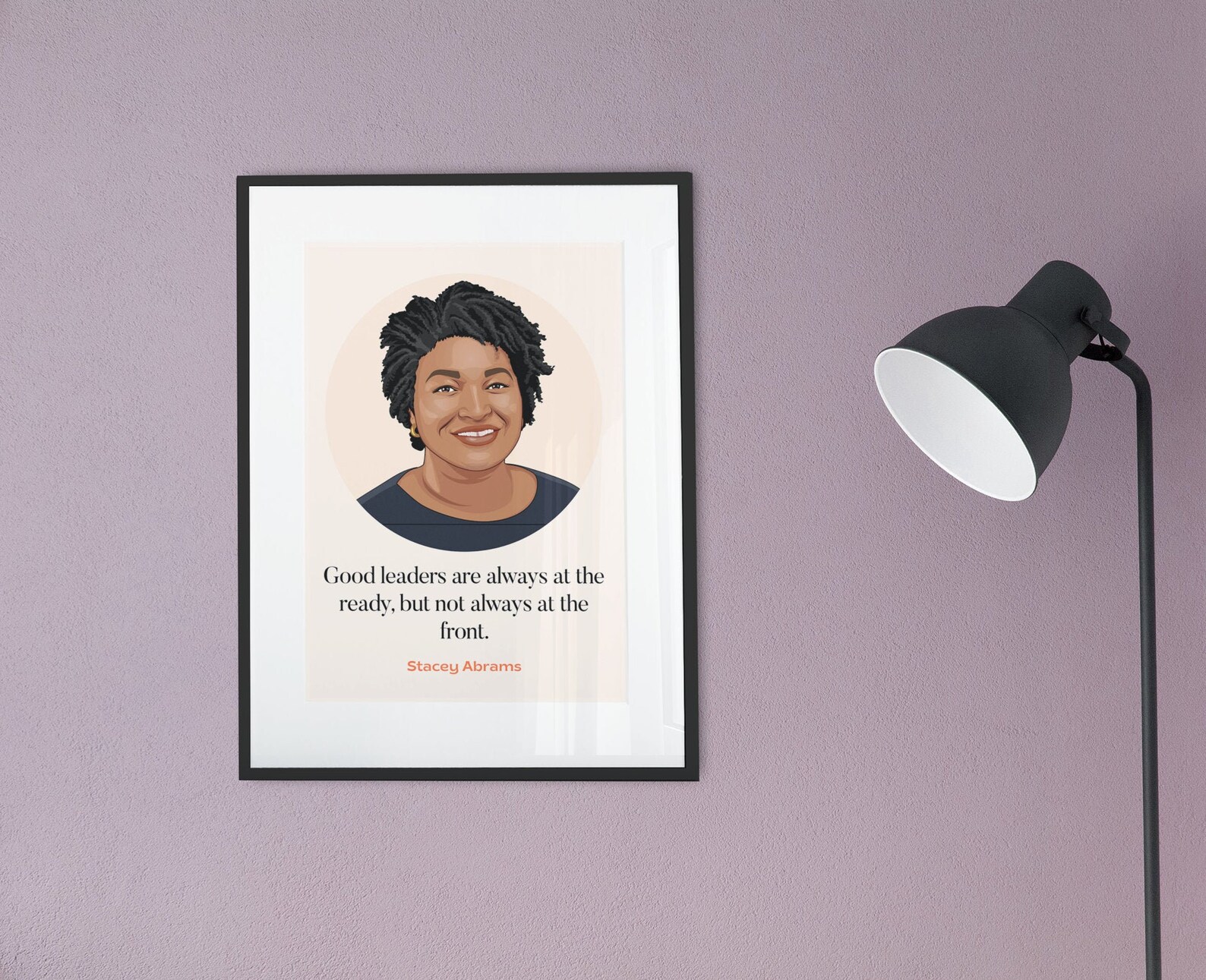 Stacey Abrams Poster, Feminist Print, Georgia Voter Poster, Activism ...
