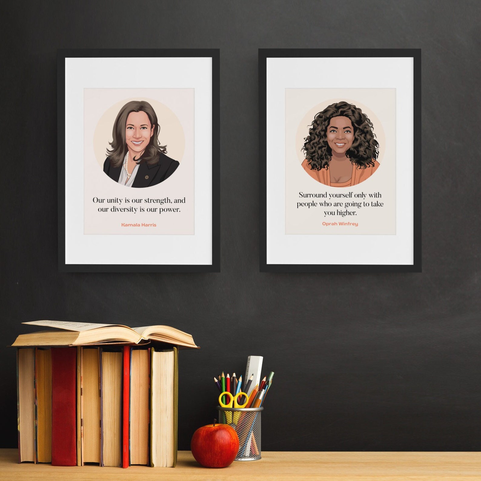 Empowering Black Women Wall Art Set of Three Feminist - Etsy