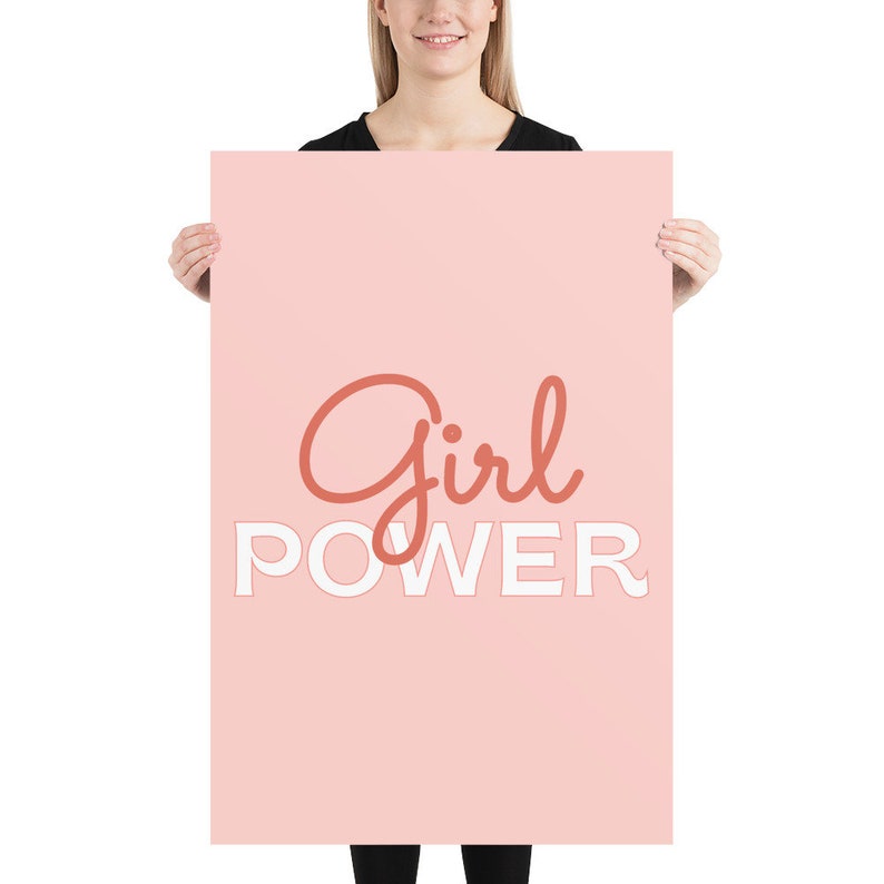 Feminist Poster Feminist Wall Art Feminist Art Print Girl | Etsy