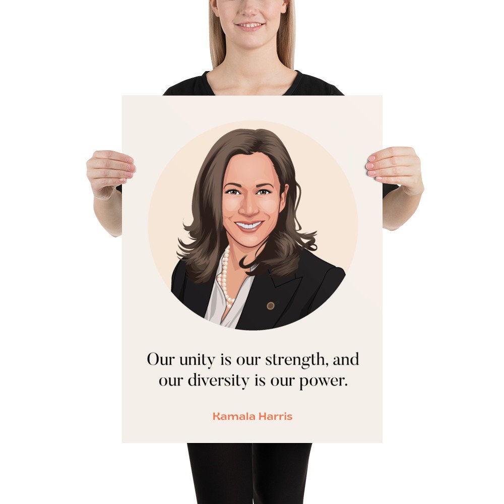 Kamala Harris Poster Kamala Harris Art print Kamala Harris | Etsy
