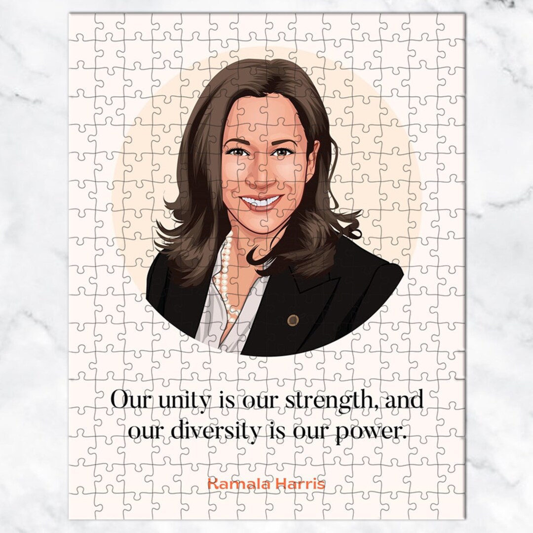 Kamala Harris Puzzle, Kamala Gift, Feminist Puzzle, Feminist Gift ...