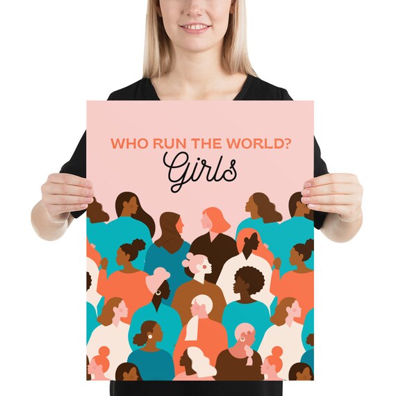 Girls Run the World Poster | Etsy