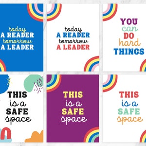 PRINTABLE Speech Therapy Rainbow Wall Art, Digital Download SLP Decor ...