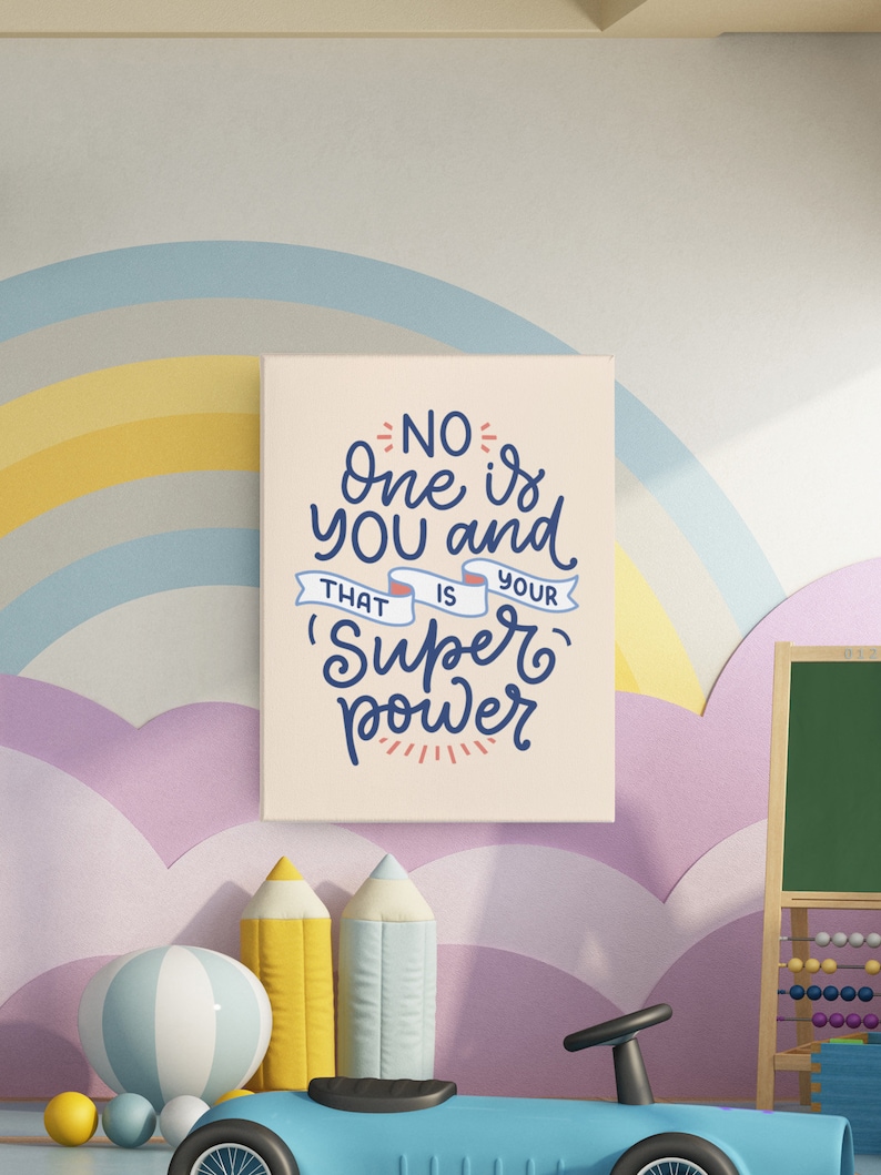 Set of THREE Empowering Posters for Nursery, Affirmations for Girls ...