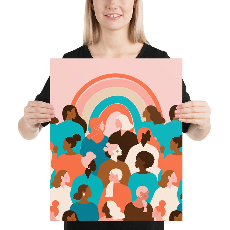 Feminist Poster Feminist Wall Art Feminist Art Print Girl Etsy Canada