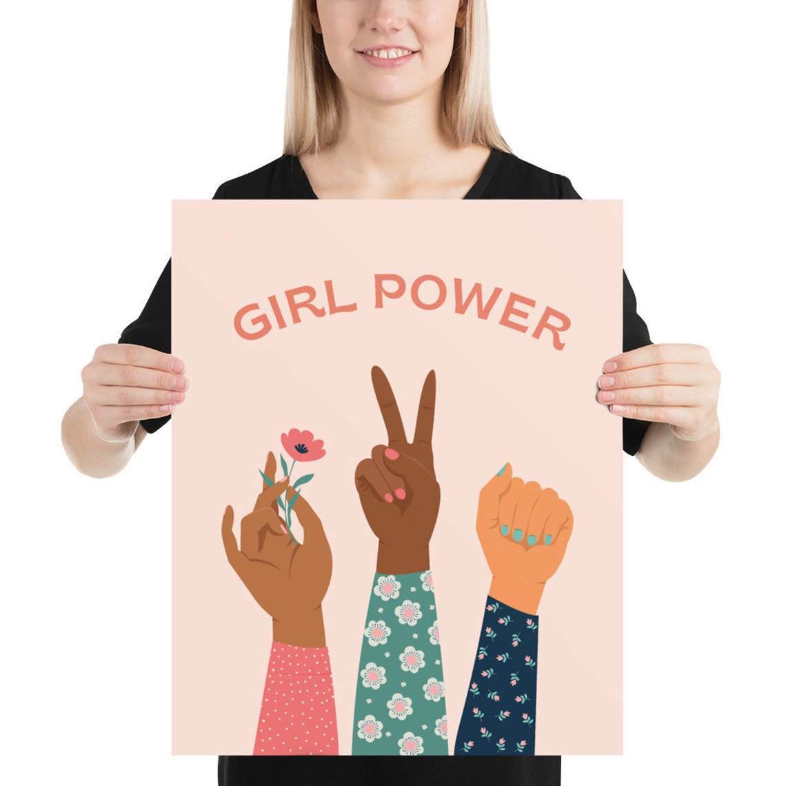 Feminist Poster, Feminist Wall Art, Feminist Art Print, Girl Power Art ...