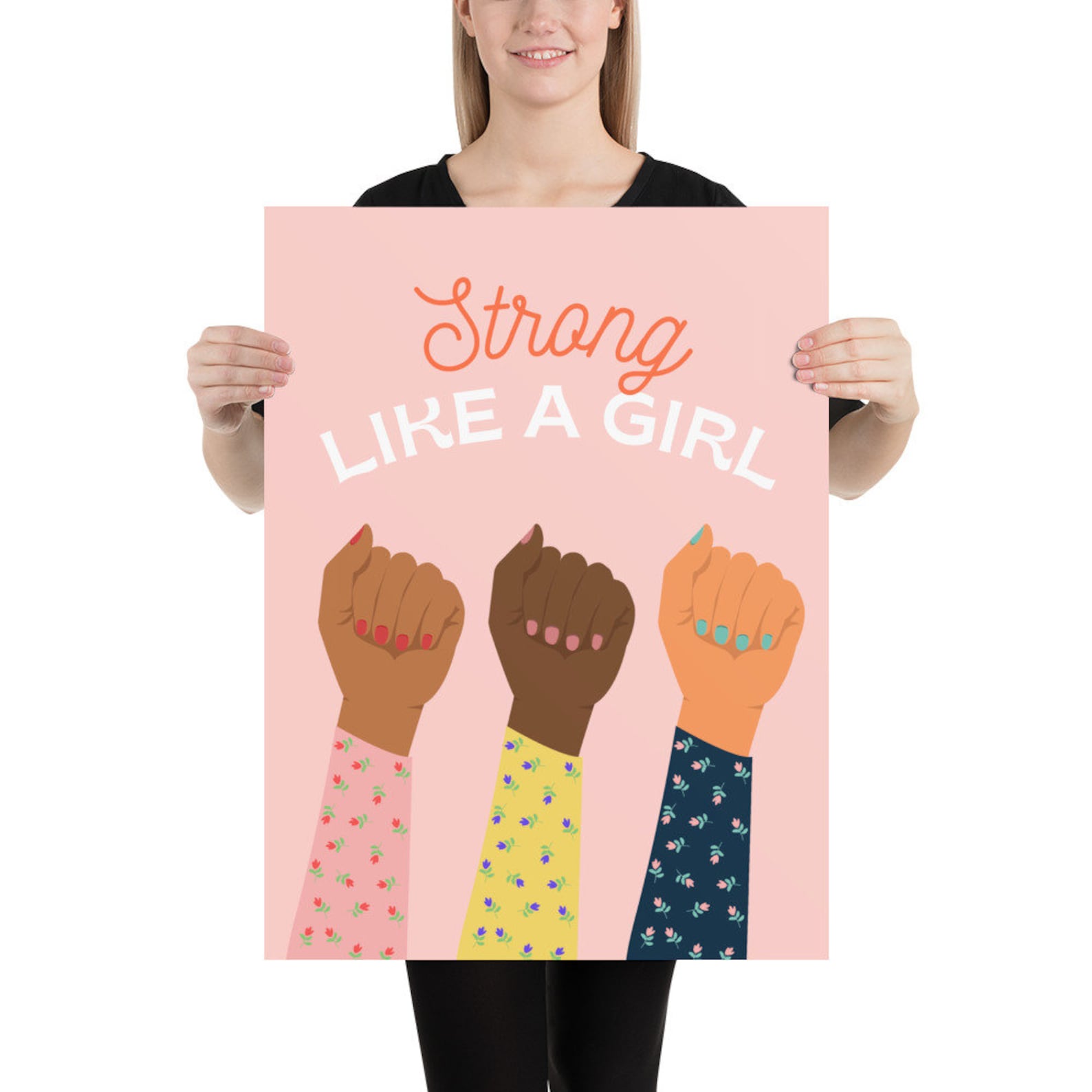 Feminist Poster Feminist Wall Art Feminist Art Print Girl - Etsy