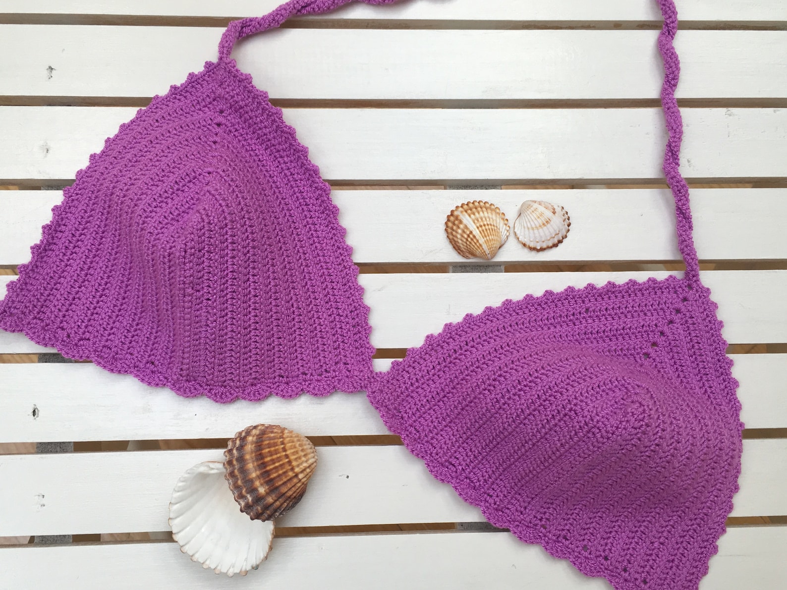 Bikini Crochet Bikini Triangle Bikini-boho Swimwear crochet - Etsy