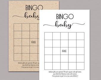 Bingo Baby Game | Etsy