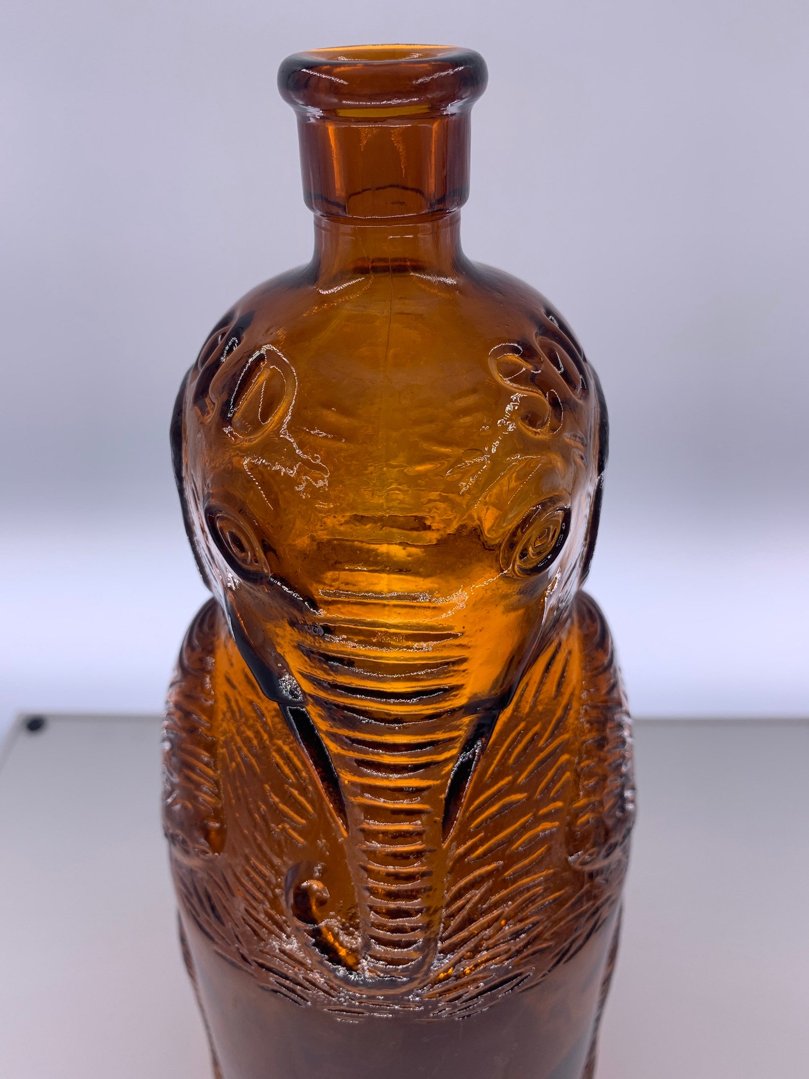 Vintage Art Glass Wine Bottle/decanter | Choose From: Old Sol Elephant ...