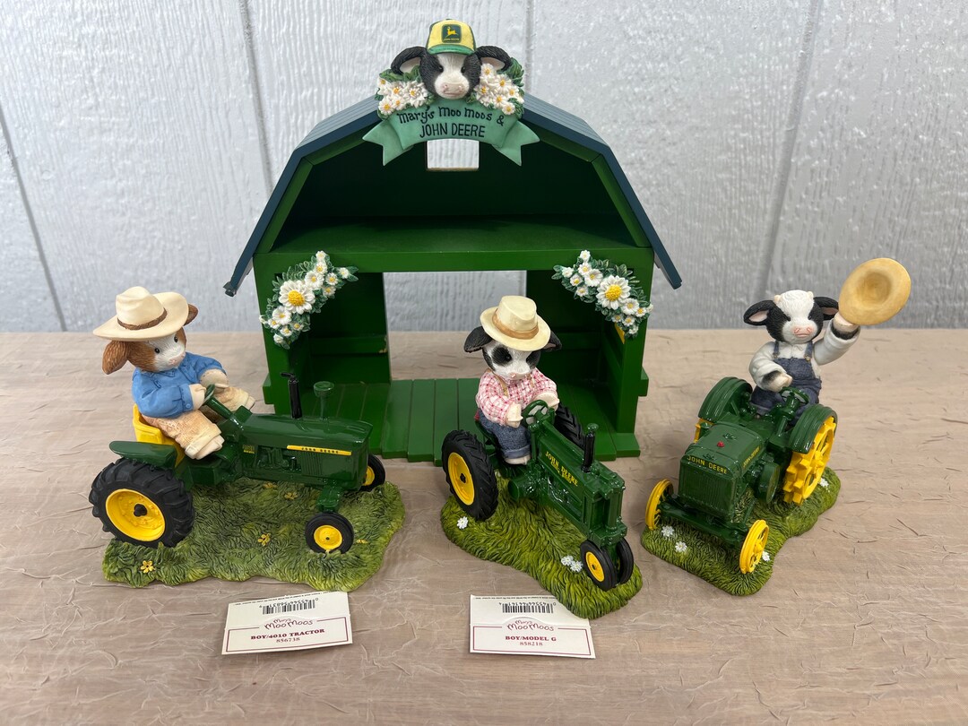 Mary Moo Moo's John Deere Through the Years Collection Collectible ...