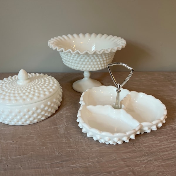 Fenton Glass Box With Lid - Etsy