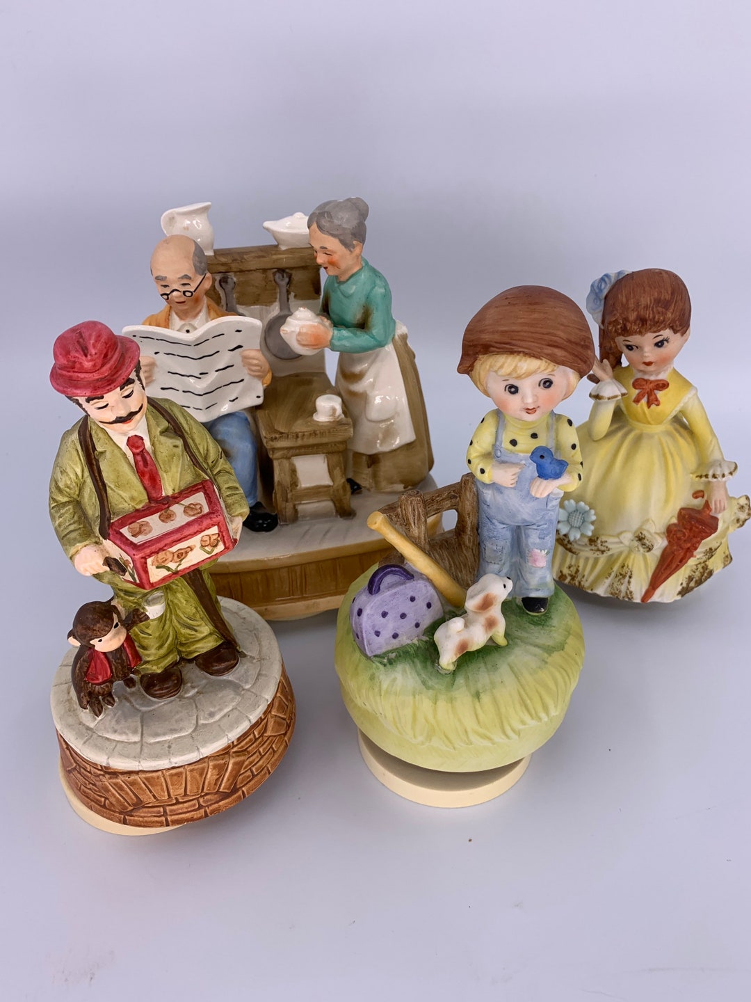 Sankyo Music Box Japan | Choose From: Old Couple Music Box 287, Girl W ...