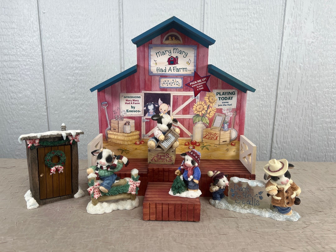 Mary's Moo Moo Collectible Figure | Mary Mary Had A Farm Collection ...